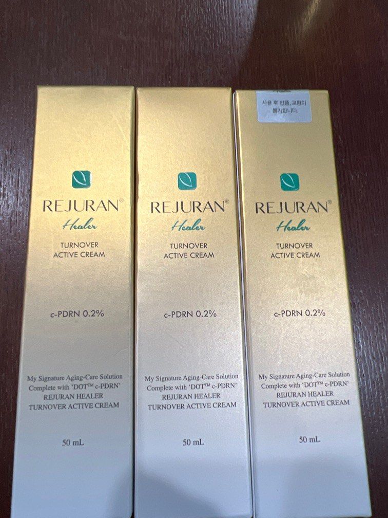 Rejuran Healer Turnover cream (Gold), Beauty & Personal Care, Face ...