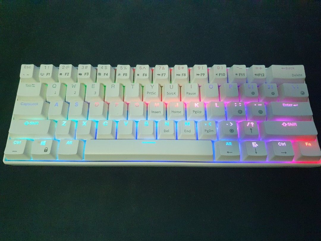 RK61 Pro White RGB Wireless Mechanical Keyboard, Computers & Tech ...