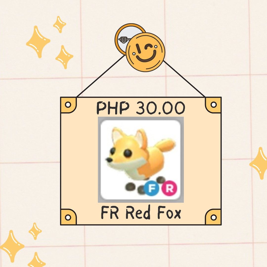 Roblox/Adopt Me | Red Fox, Video Gaming, Video Games, Others on Carousell