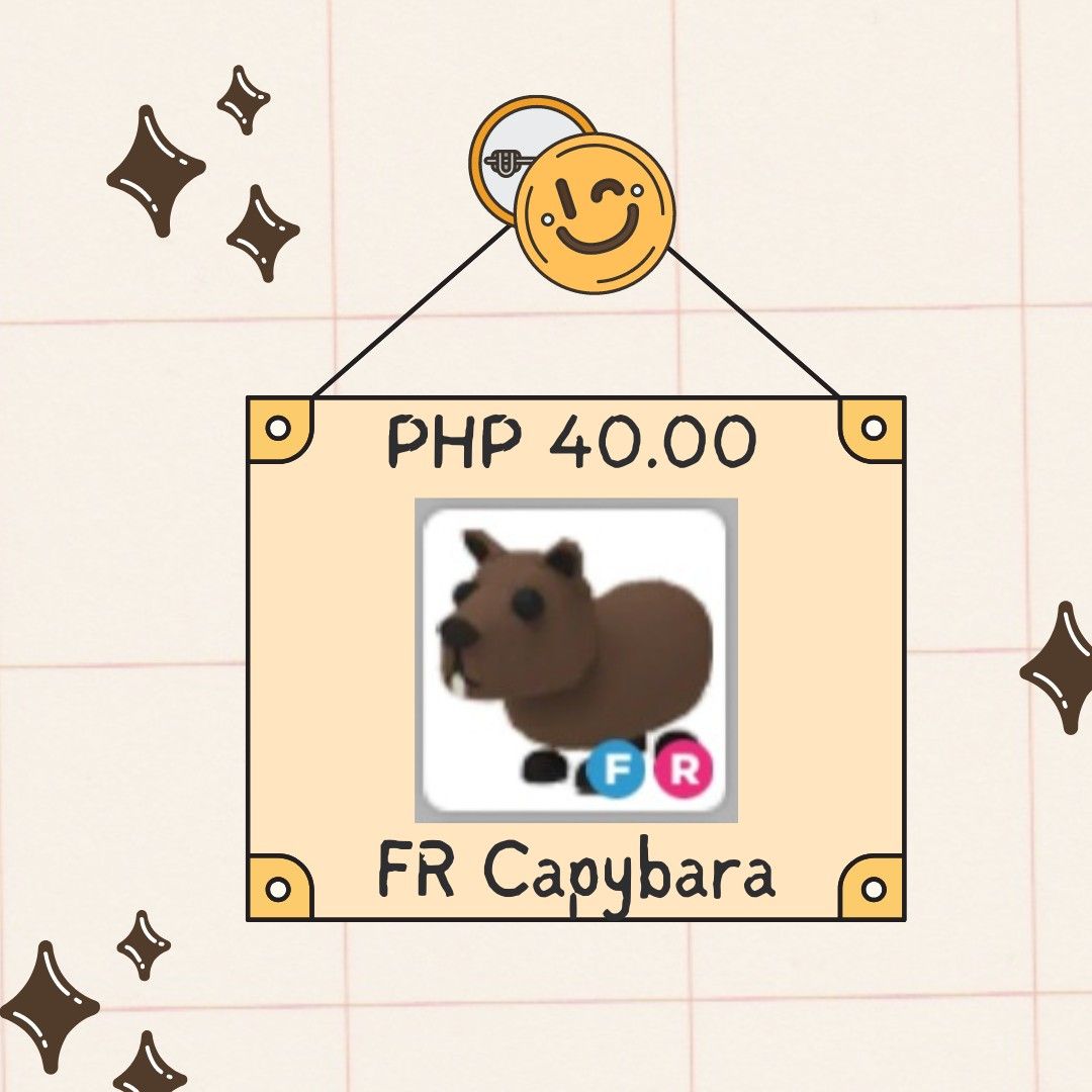 Roblox/Adopt Me | Capybara, Video Gaming, Video Games, Others on Carousell