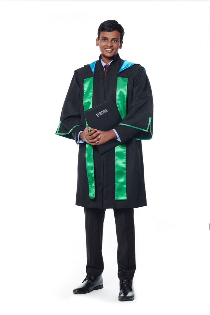 RP SEG blue graduation rope male M, Men's Fashion, Tops & Sets, Sets ...