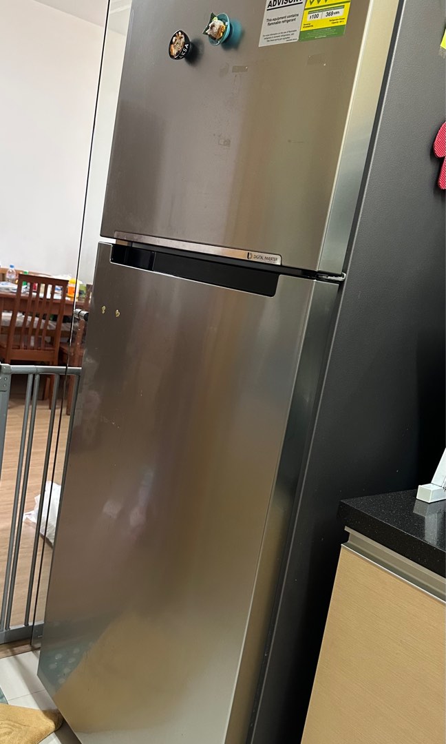 SAMSUNG 440L 2 DOOR FRIDGE RT43K6037SL/SS, TV & Home Appliances, Kitchen Appliances ...