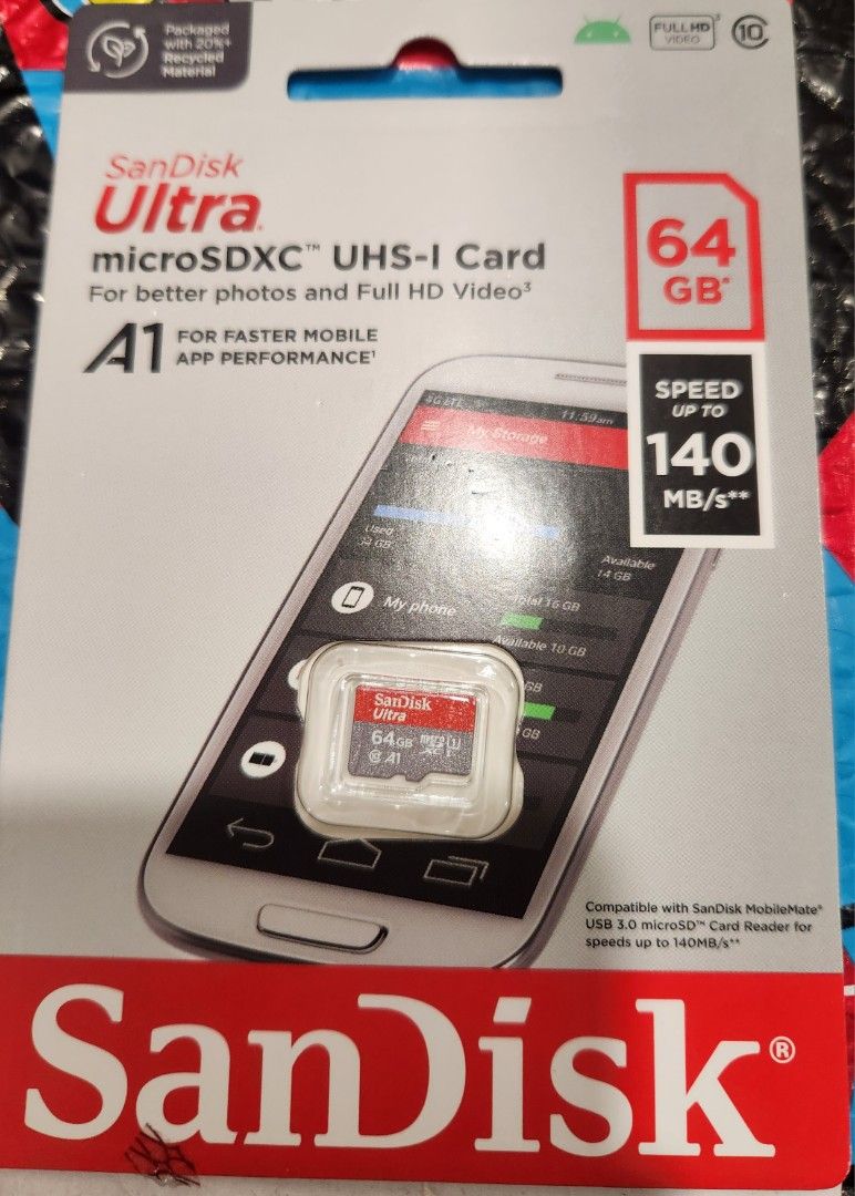 SanDisk, Mobile Phones & Gadgets, Mobile & Gadget Accessories, Memory & SD Cards on Carousell