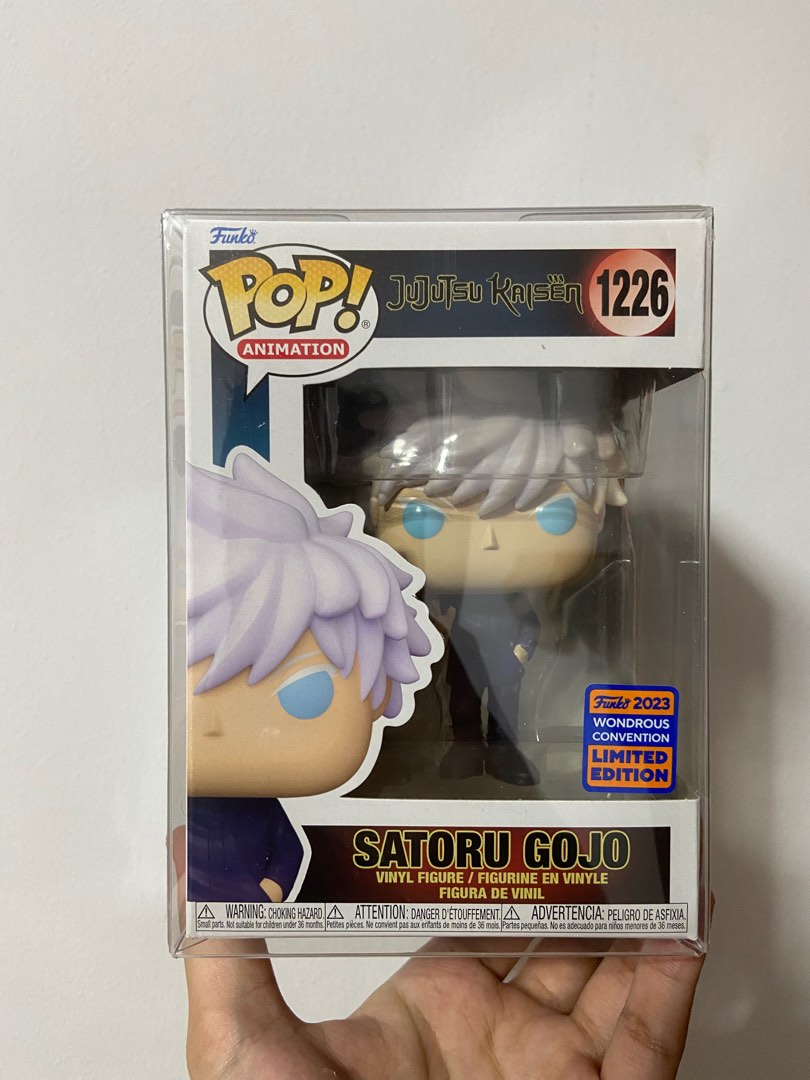 Satoru Gojo Funko Pop, Hobbies & Toys, Toys & Games on Carousell