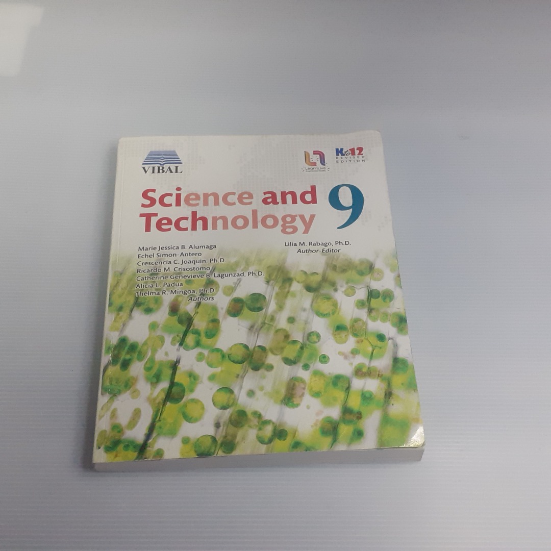 Science and Technology 9 by Vibal, Hobbies & Toys, Books & Magazines, Textbooks on Carousell
