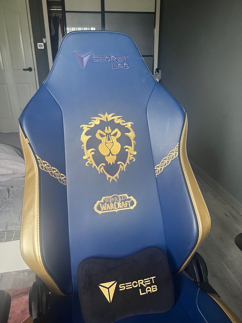 Secretlab World of Warcraft, Furniture & Home Living, Furniture, Chairs ...
