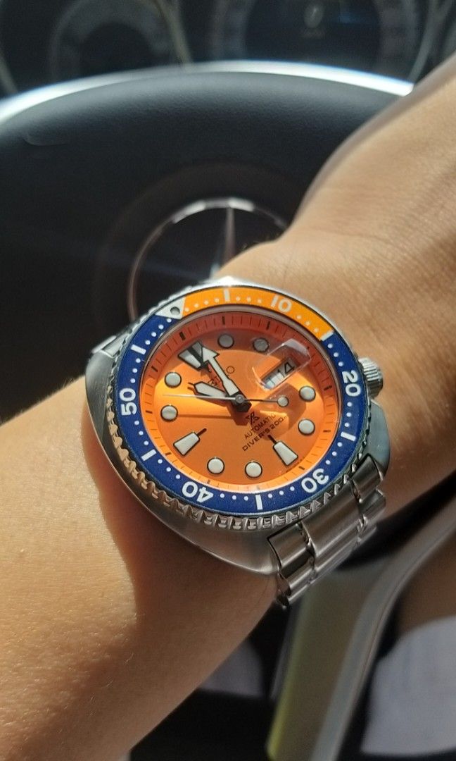 Seiko Turtle Nemo (Ref:SRPC95K1), Luxury, Watches on Carousell
