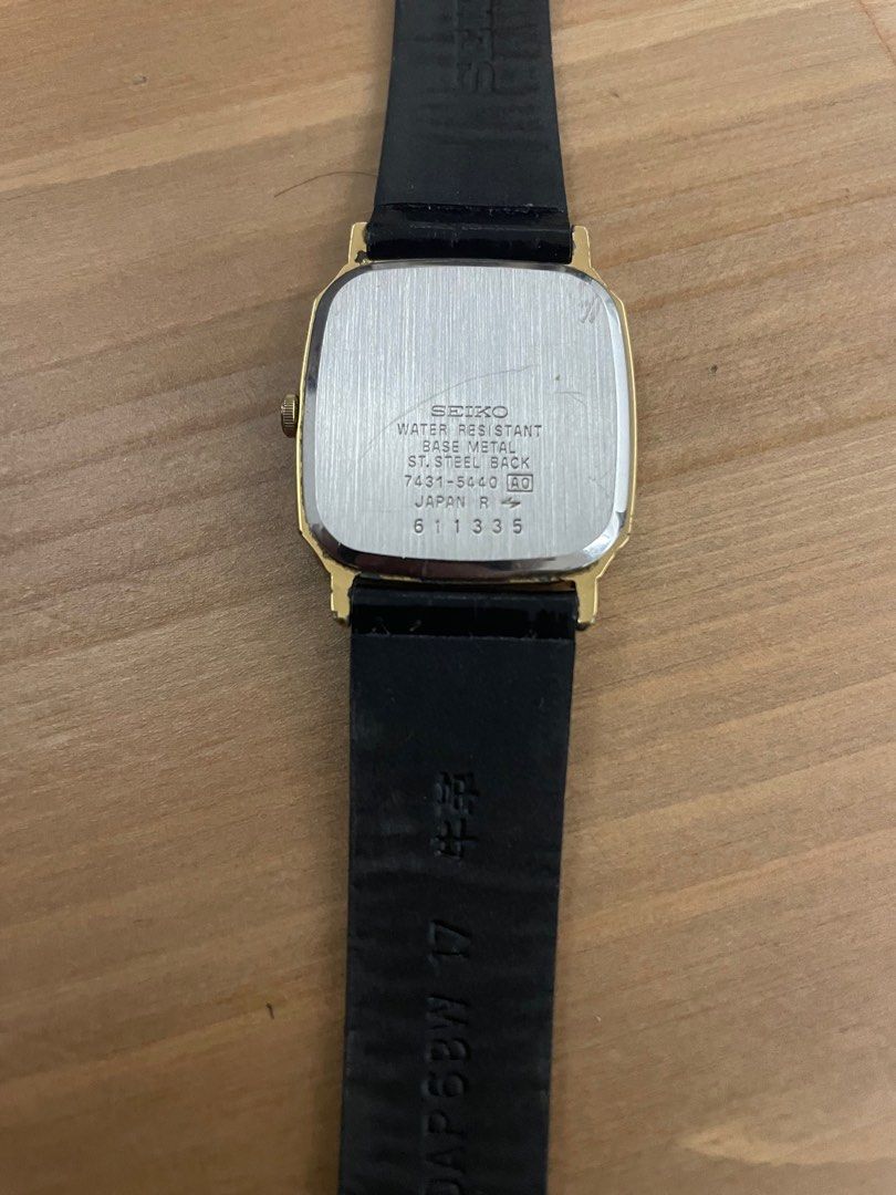 Seiko Vintage Watch - 7431 5440, Men's Fashion, Watches & Accessories ...