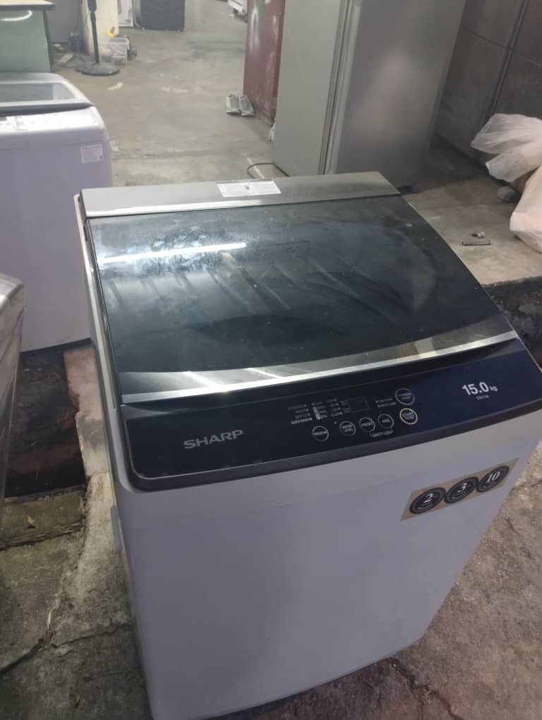 Sharp 15 kg, TV & Home Appliances, Washing Machines and Dryers on Carousell