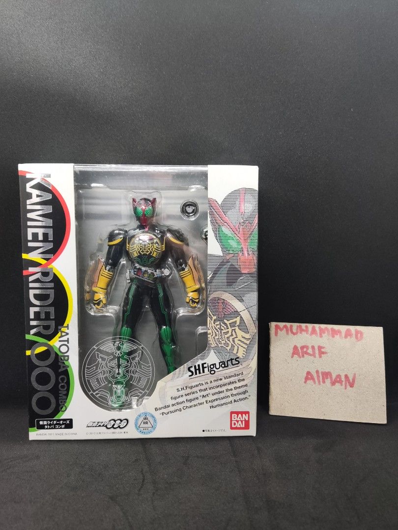 SHF Kamen Rider OOO Tatoba Combo, Hobbies & Toys, Toys & Games on Carousell