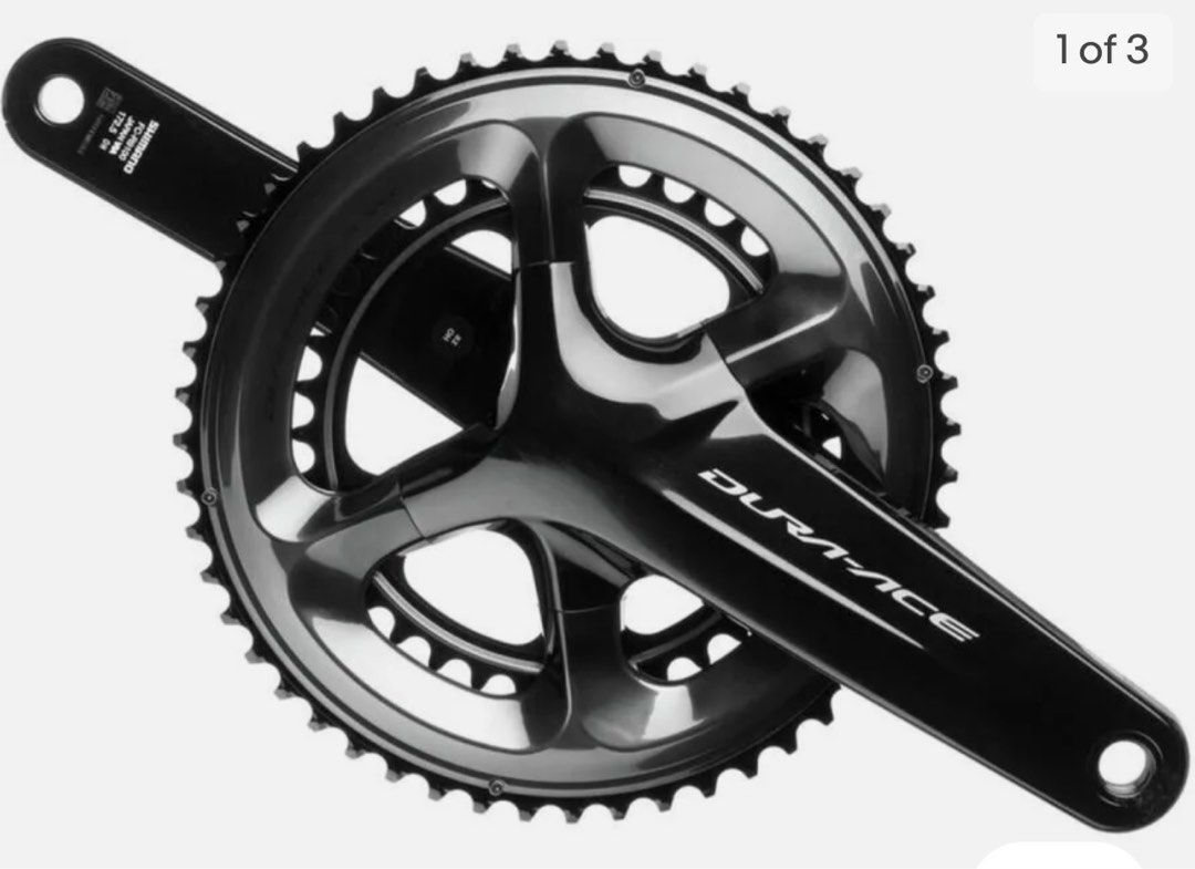 Shimano Dura-Ace FC-R9100 Crankset 11-Speed / 50-34 172.5 cm, Sports Equipment, Bicycles & Parts ...