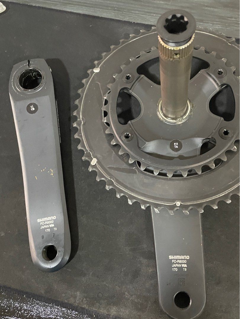 Shimano ultegra crank r8000, Sports Equipment, Bicycles & Parts, Parts ...