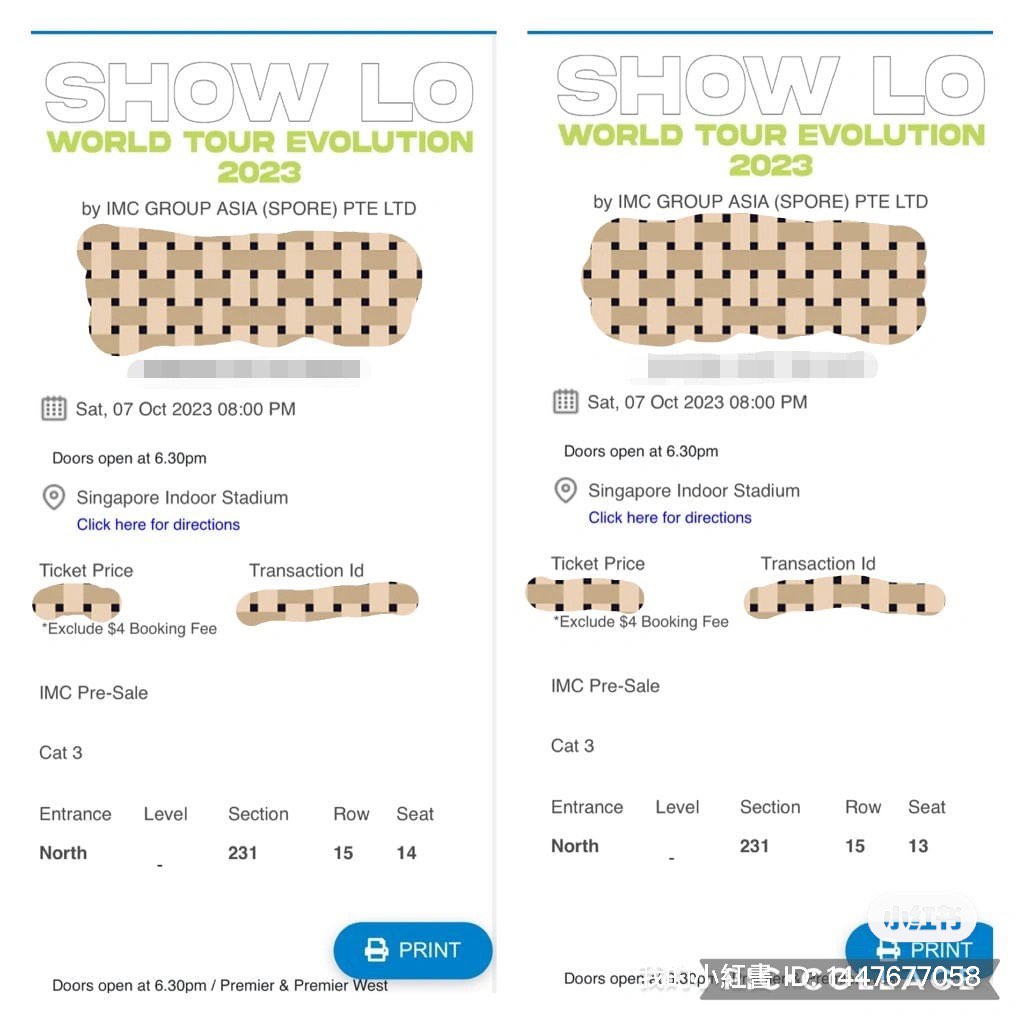 Show Luo Concert 2023, Tickets & Vouchers, Event Tickets on Carousell