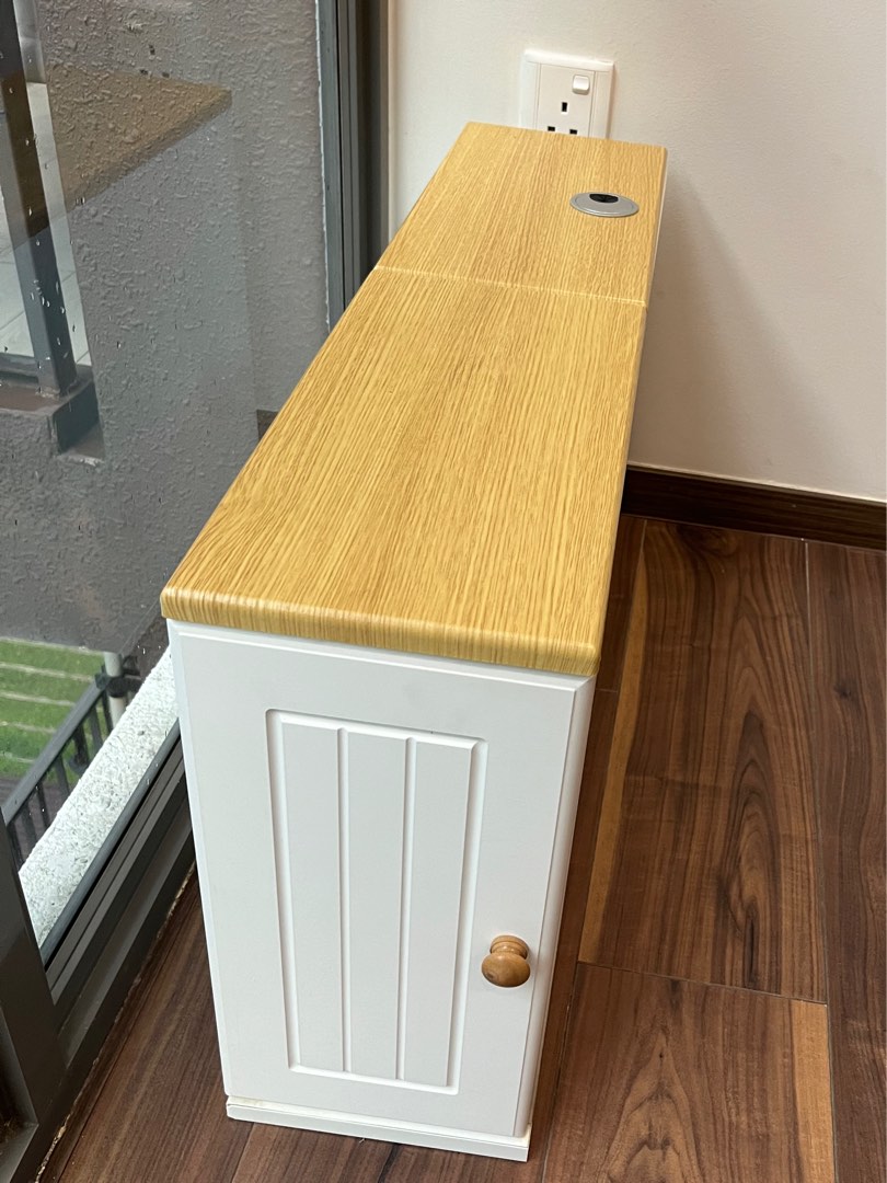 Side storage cabinet for Sofa (Cable tidy design), Furniture & Home ...