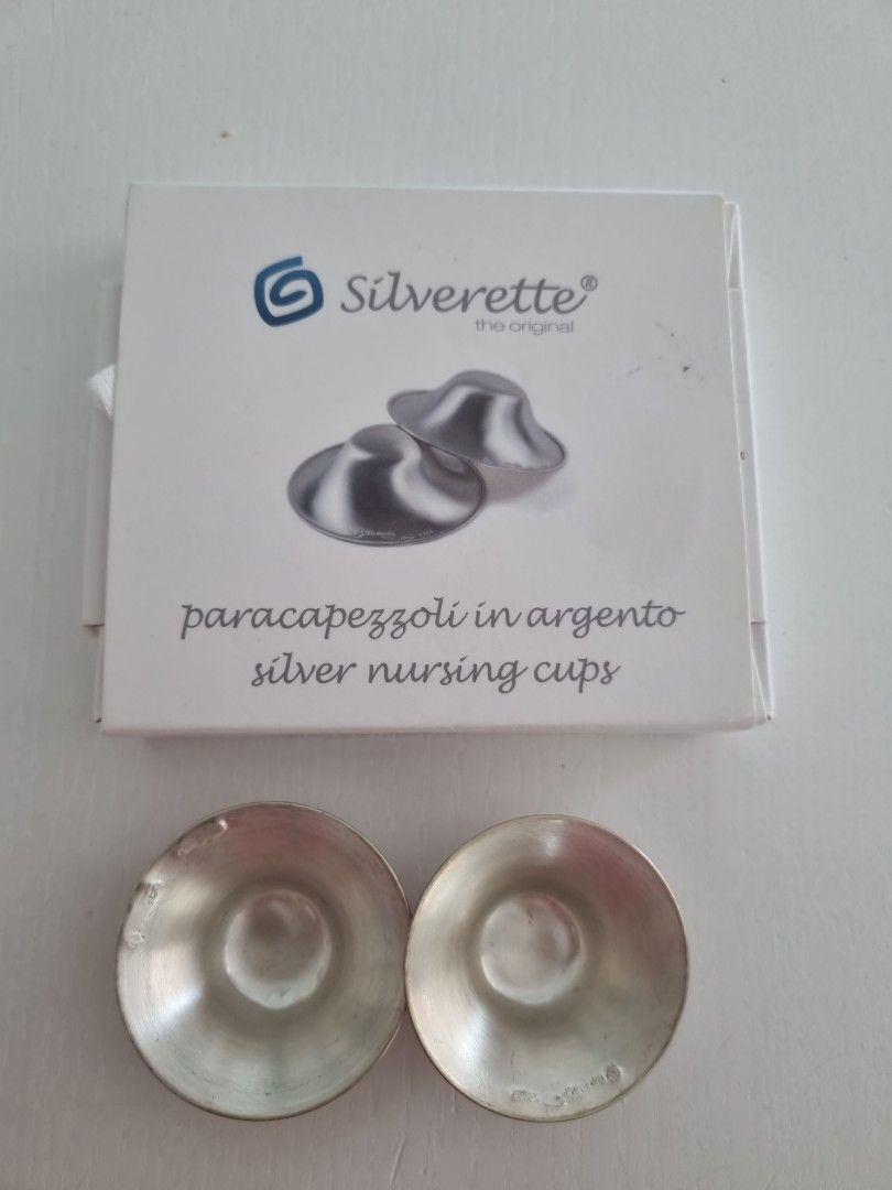 Silverette nursing cups Normal size, Babies & Kids, Nursing & Feeding ...