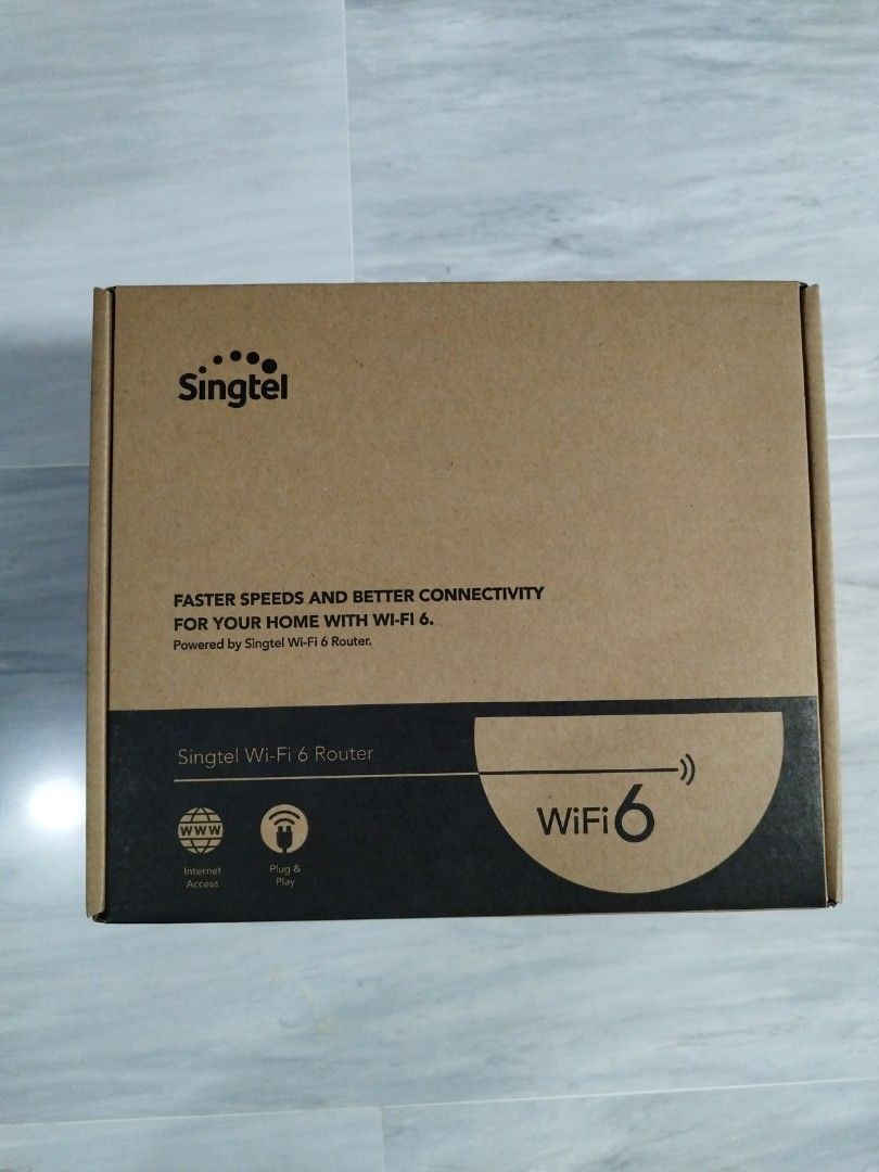 Singtel Wifi 6 Router AX5400, Computers & Tech, Parts & Accessories ...