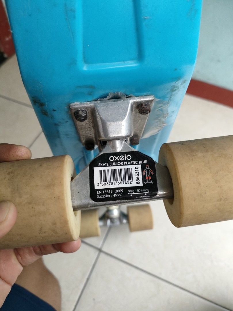 Skateboard penny board Oxelo Decathlon, Olah Raga, Perlengkapan ...