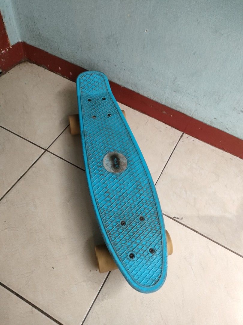Skateboard penny board Oxelo Decathlon, Olah Raga, Perlengkapan ...