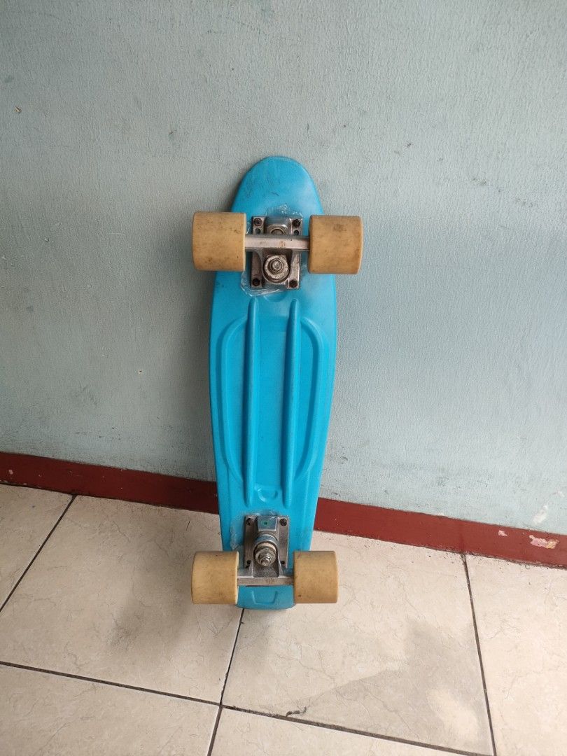 Skateboard penny board Oxelo Decathlon, Olah Raga, Perlengkapan ...