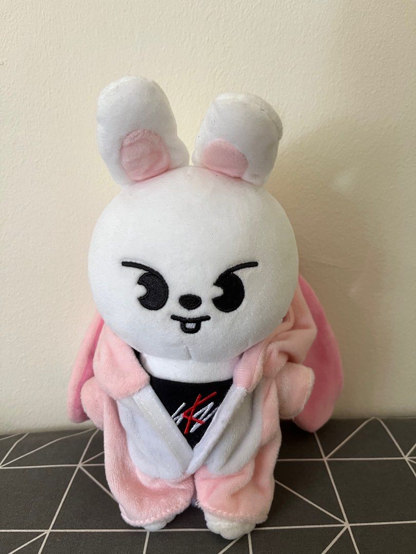 SKZOO LEEBIT WITH RABBIT PLUSHIE, Hobbies & Toys, Toys & Games on Carousell