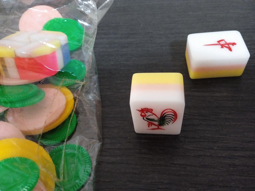 Small Cute Mahjong Set, Hobbies & Toys, Toys & Games on Carousell