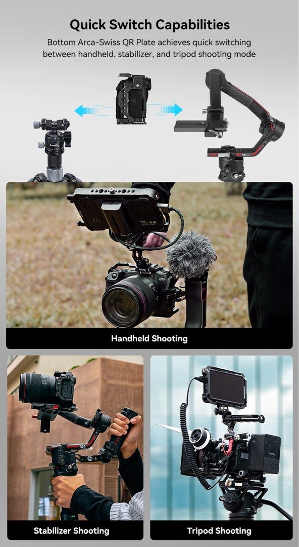 SmallRig Cage for Canon EOS R8 4212, Photography, Photography ...