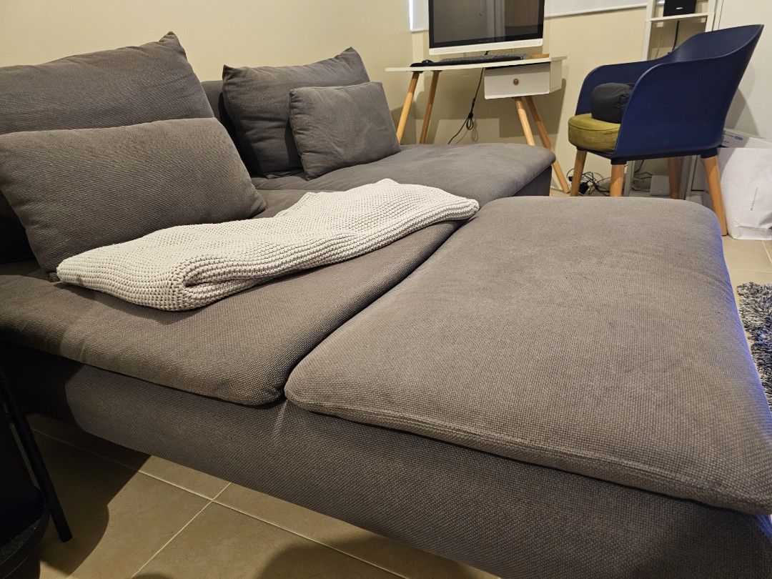 Soderhamn from IKEA, 3-seat Sectional on Carousell