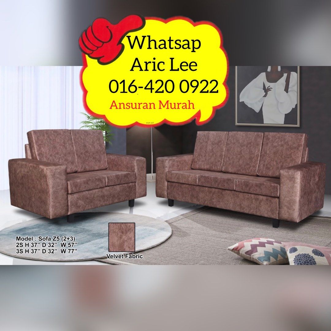 Sofa Ansuran Kedai, Furniture & Home Living, Furniture, Sofas on Carousell