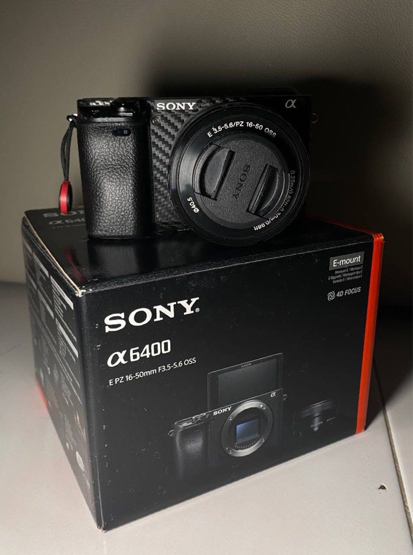Sony A6400 with 16-50mm Kit Lens, Photography, Cameras on Carousell