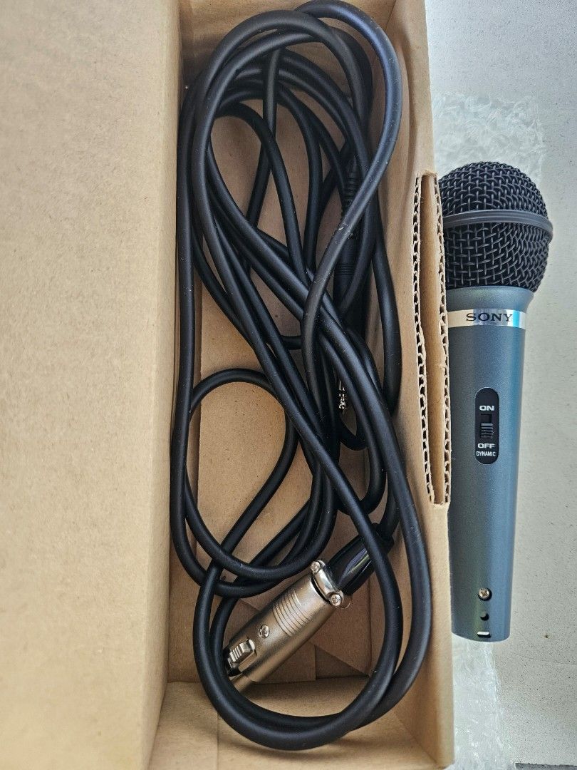 Sony Microphone, Audio, Microphones on Carousell