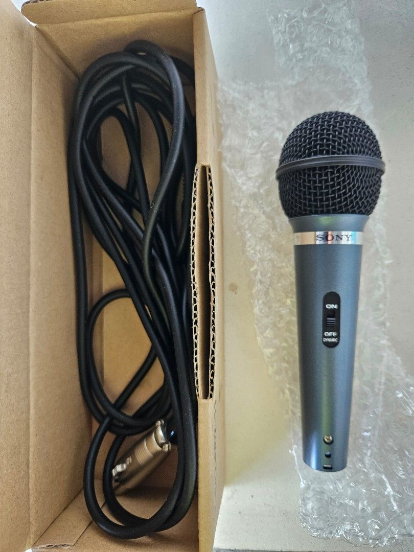 Sony Microphone, Audio, Microphones on Carousell
