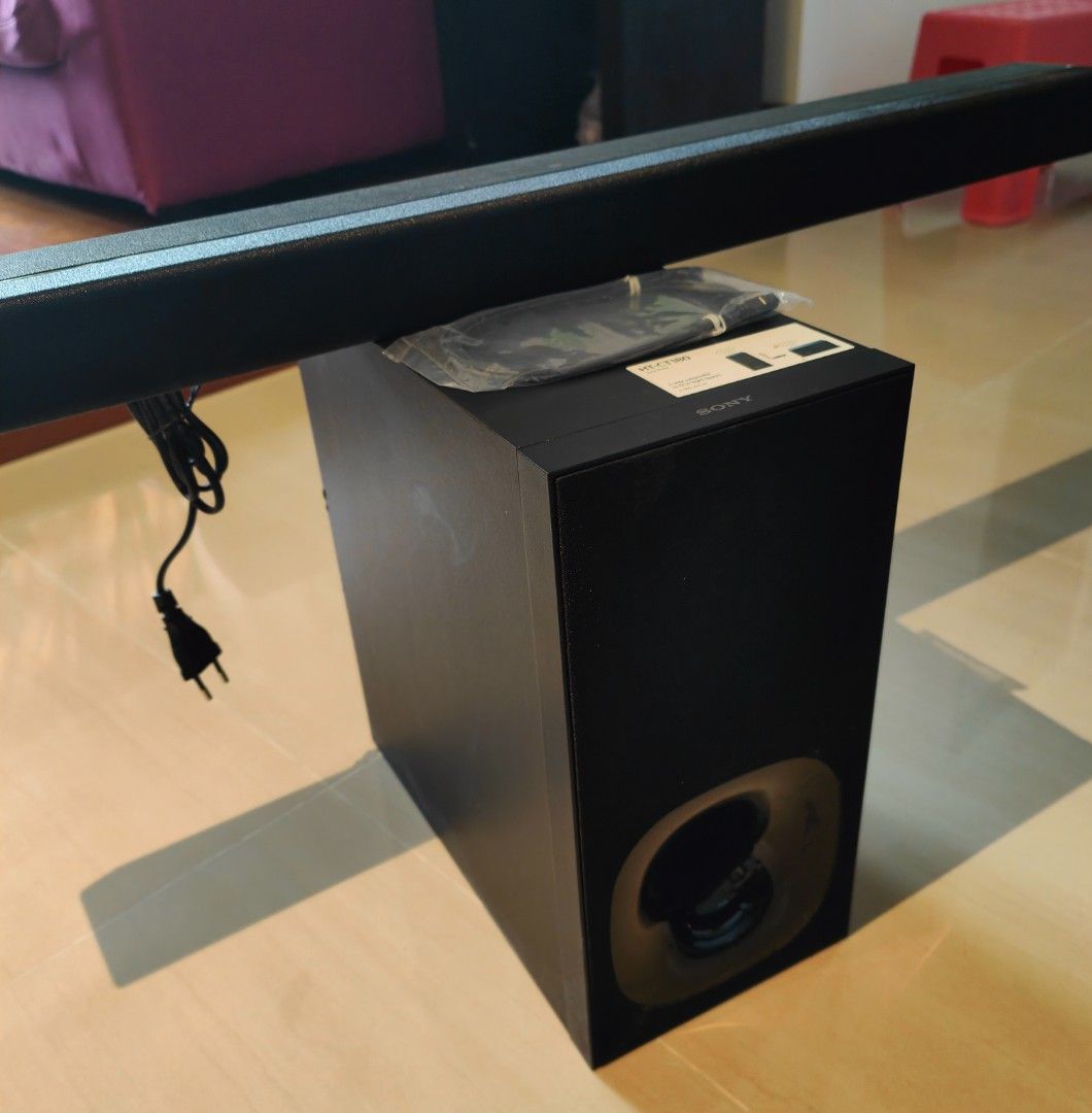 Sony sound bar and wireless subwoofer, Audio, Soundbars, Speakers ...
