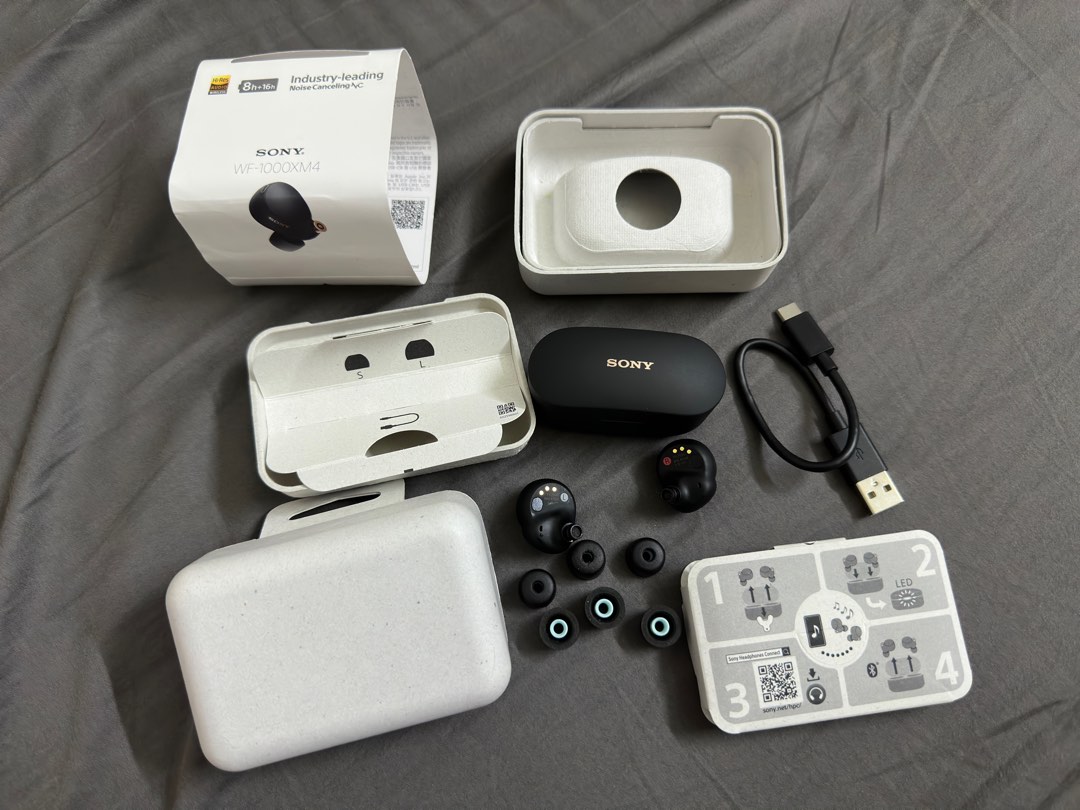 Sony WF-1000XM4, XM4, Audio, Earphones on Carousell