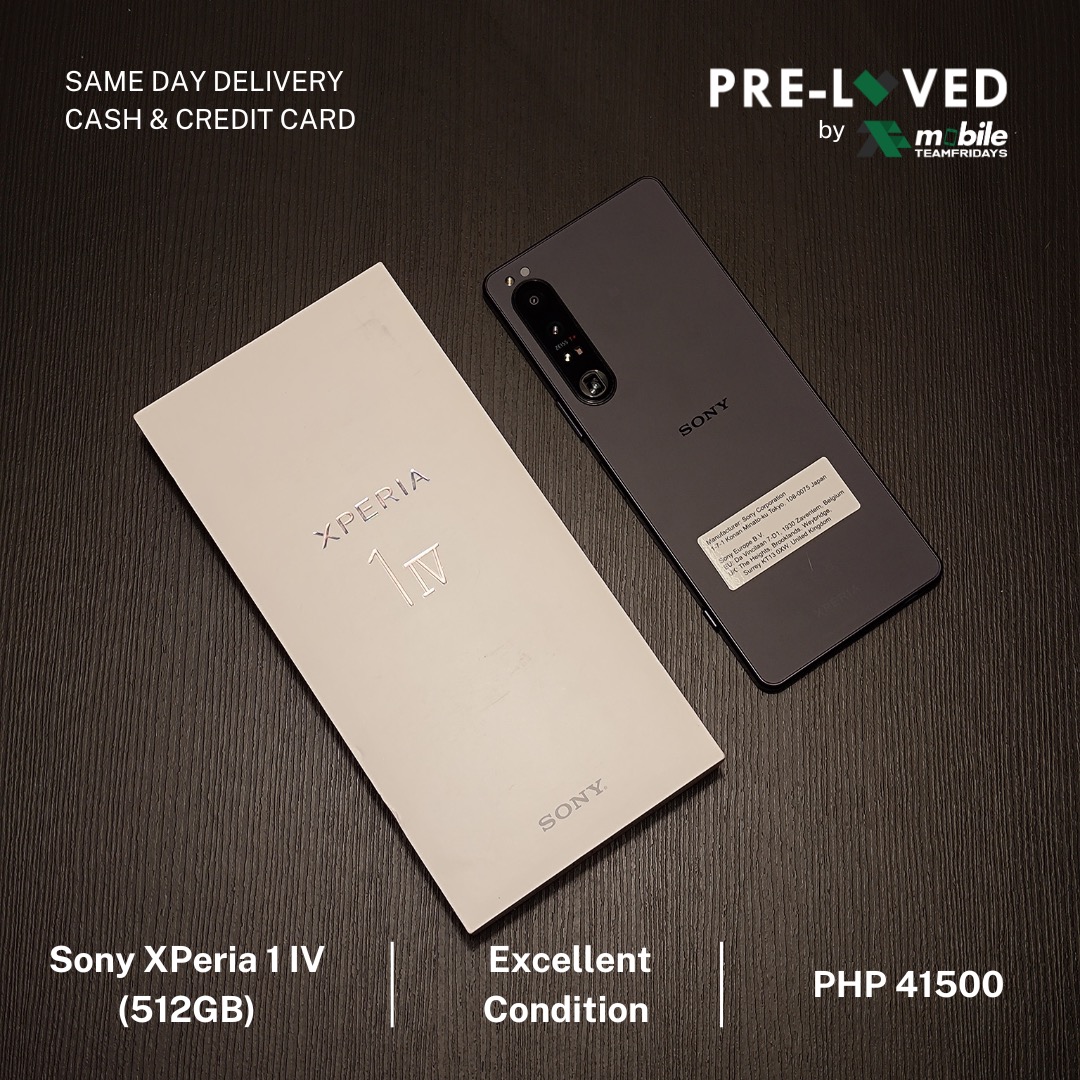 Sony Xperia 1 IV (512GB), Mobile Phones & Gadgets, Mobile Phones ...