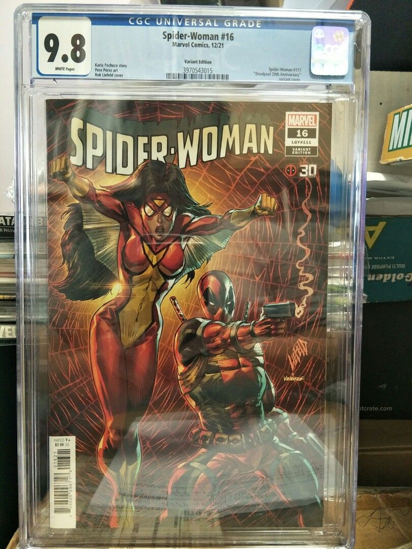Spider-woman #16 CGC 9.8, Hobbies & Toys, Books & Magazines, Comics ...