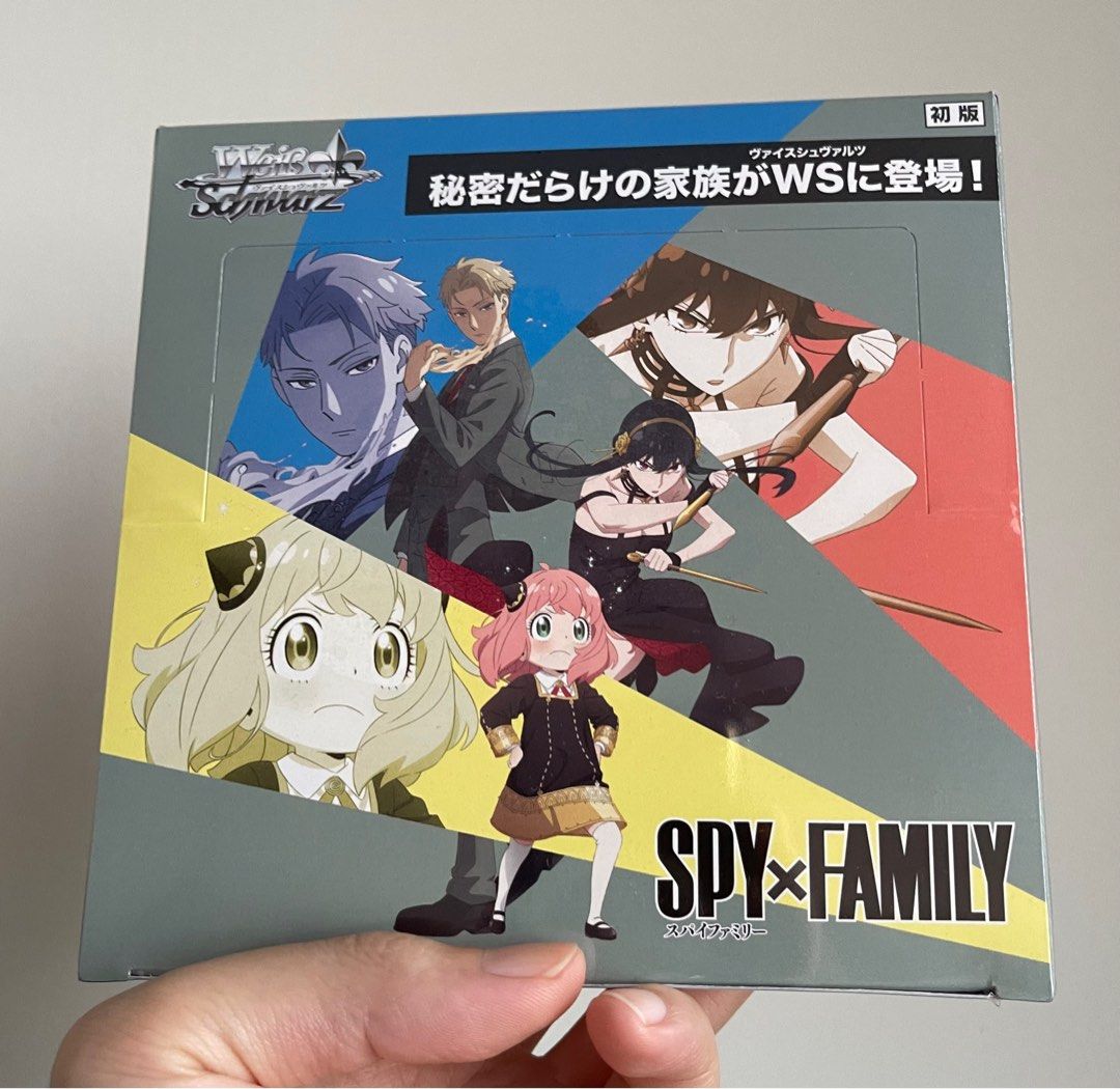 Spy x Family Weiss Schwarz booster box, Hobbies & Toys, Toys & Games on Carousell
