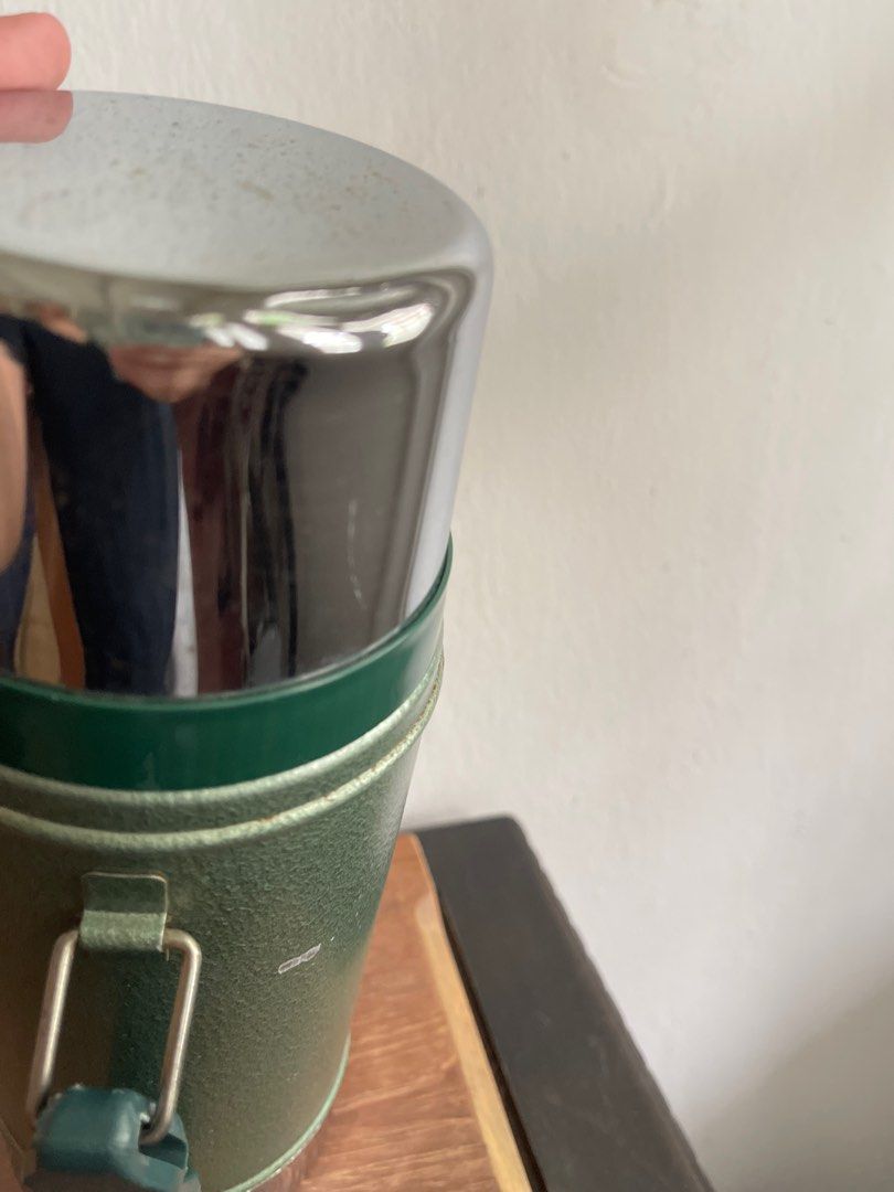 Stanley and Stanley Aladdin Vacuum thermal flasks classic hammertone ...