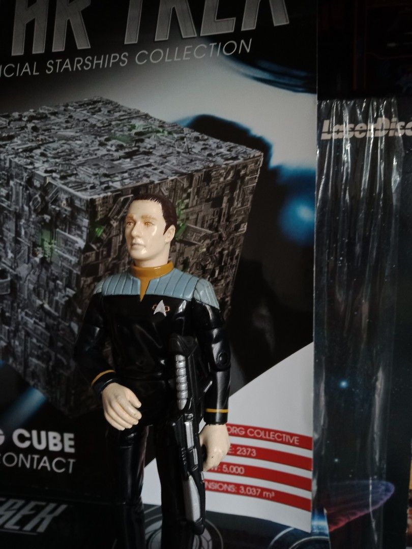 Star Trek Borg Picard Data, Hobbies & Toys, Toys & Games on Carousell
