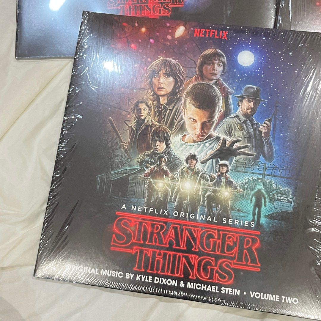 Stranger Things Soundtrack Collection Season 1,2,3 &4 Vinyl, Audio ...