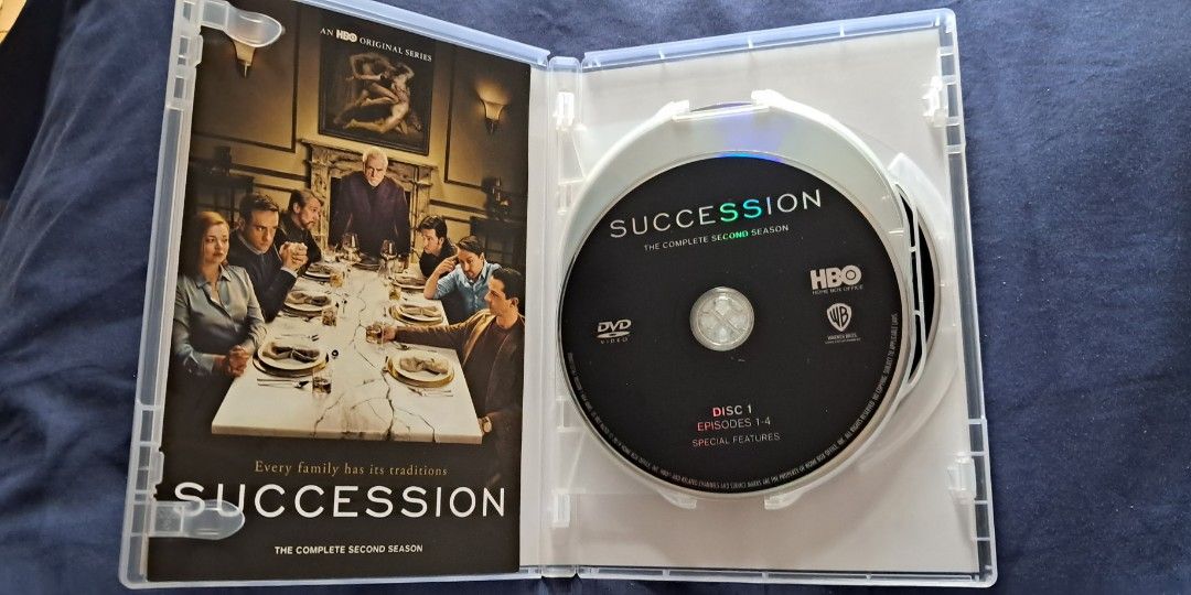 Succession Season 2 第二季 S2 DVDs, 興趣及遊戲, 音樂、樂器 & 配件, 音樂與媒體 - CD 及 DVD ...