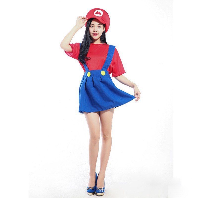 Super Mario dress, Women's Fashion, Dresses & Sets, Sets or Coordinates ...