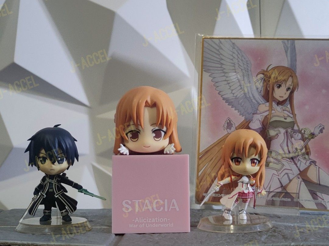 Sword Art Online Chibi Figures, Hobbies & Toys, Toys & Games on Carousell