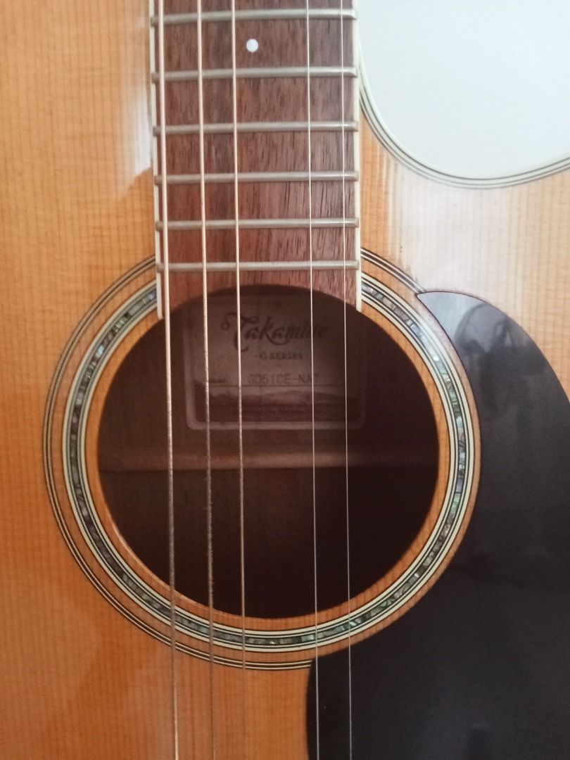 Takamine GD51ce Acoustic Electric, Hobbies & Toys, Music & Media ...