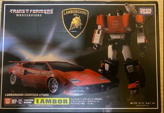 Takata Tomy Transformers Masterpiece Lamborghini countach LP500S (MP-12 ...