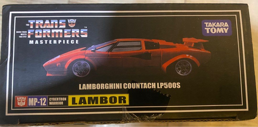 Takata Tomy Transformers Masterpiece Lamborghini countach LP500S (MP-12 ...