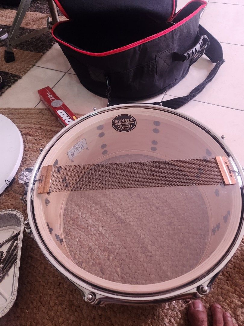 TAMA SLP Studio Maple Snare, Hobbies & Toys, Music & Media, Musical ...