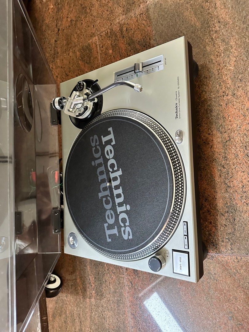 Technics SL-1200 Mk2 Silver Turntable, Audio, Other Audio Equipment on ...