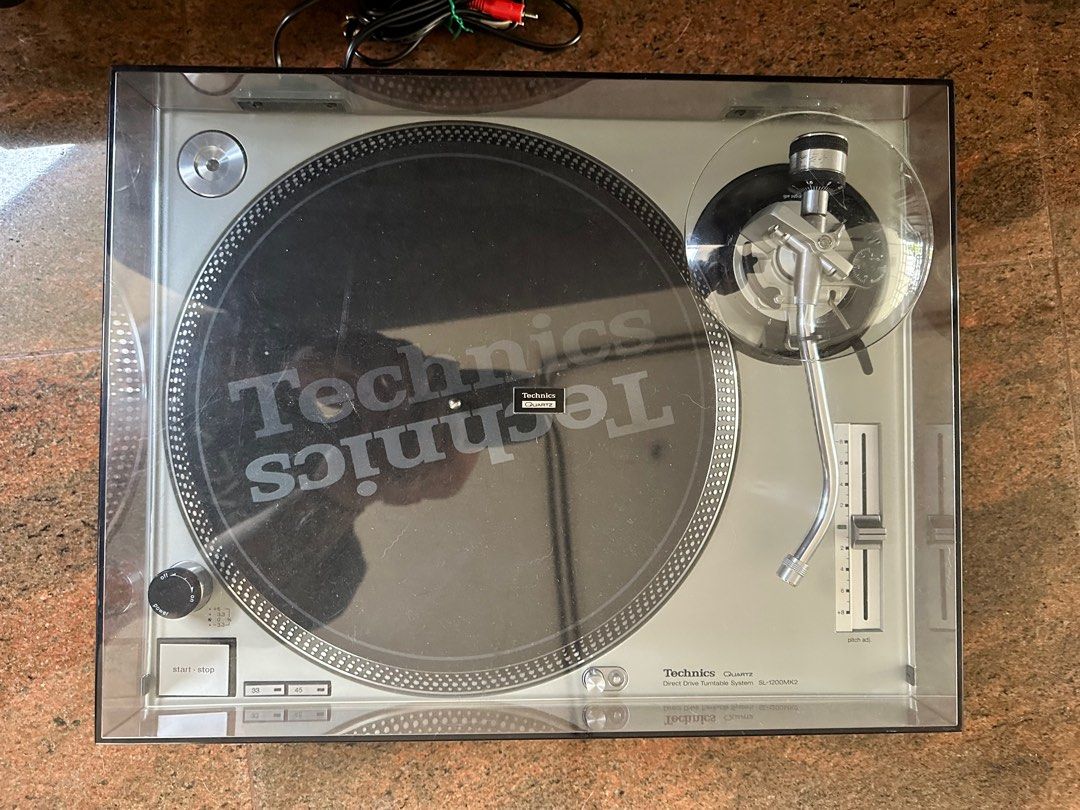 Technics SL-1200 Mk2 Silver Turntable, Audio, Other Audio Equipment on ...