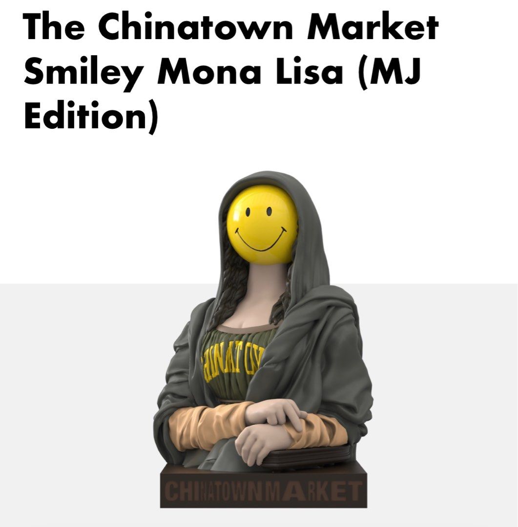 The Chinatown Smiley Mona Lisa (MJ edition), Hobbies & Toys, Toys ...