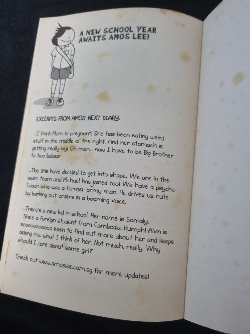 The Diary of Amos Lee - I sit, I Write, I Flush ! By Adeline Foo ...